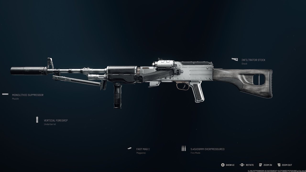 NEW BEST PU-21 LMG META LOADOUT in WARZONE BO6 VERDANSK! - YouTube