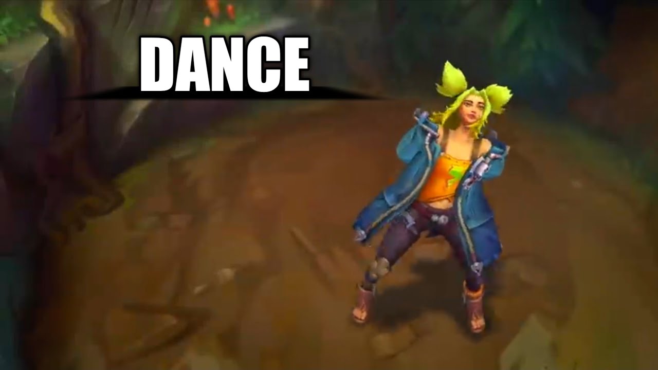 ZERI DANCE! // Red Light Green Light! League Of Legends - YouTube