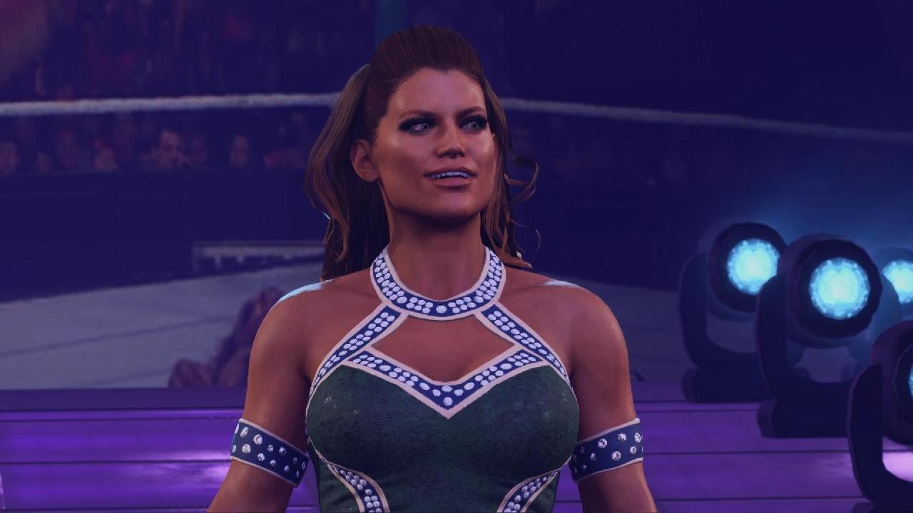 WWE 2K23 - Trish Stratus VS Eve Torres - YouTube