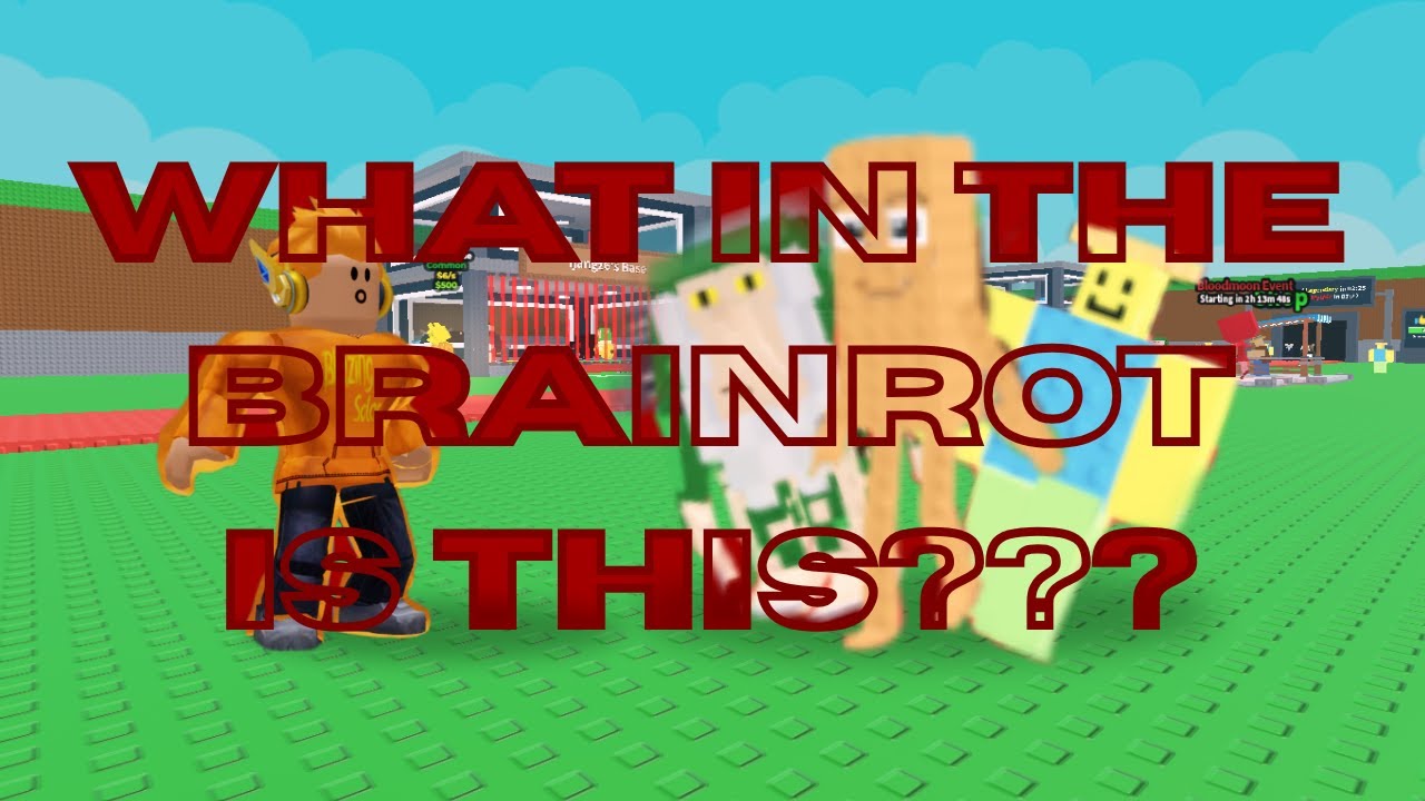 WHAT IN THE BRAINROT IS THIS??? | Steal A Brainrot - YouTube