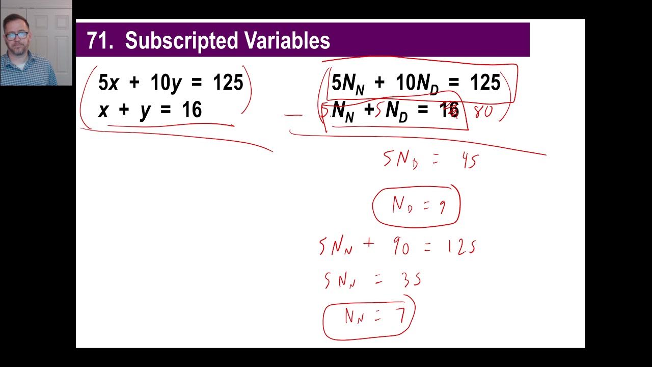 Saxon Math - Algebra 1: 3rd Edition (Lesson 71 - Trinomials, Common Factors, Subscripted ...