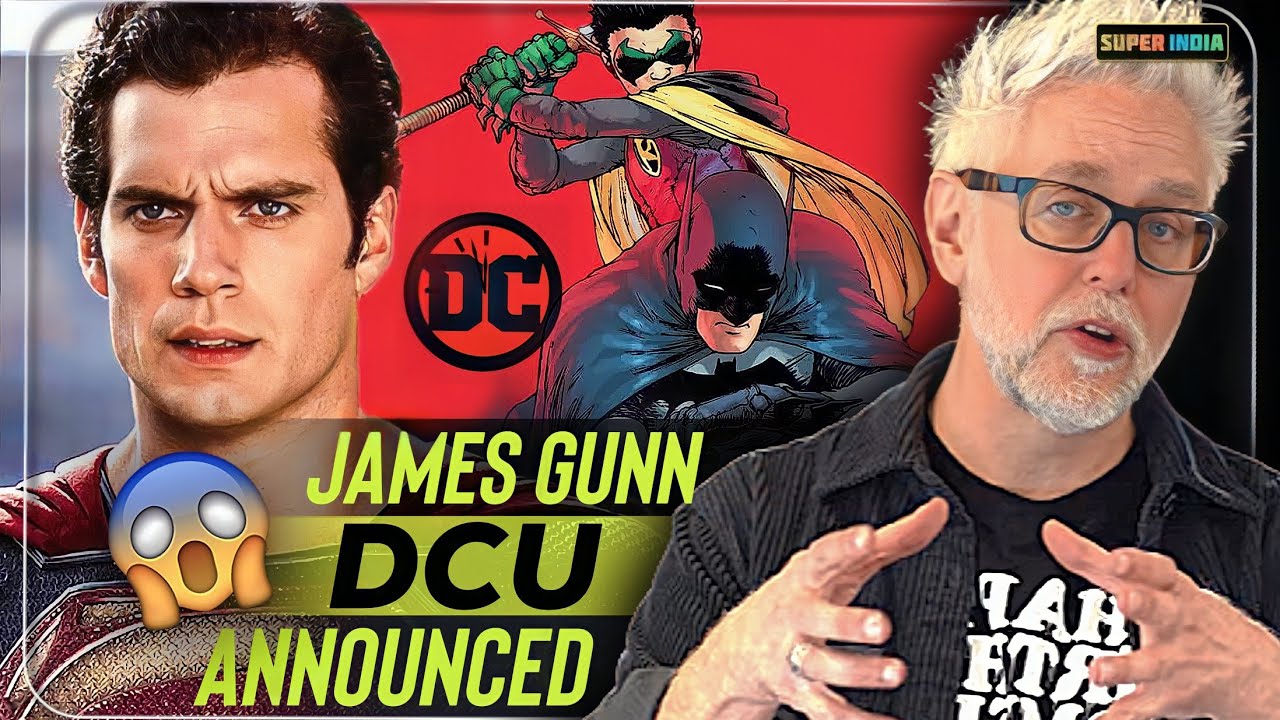 Finally! DCU New Slate is Announced 🔥 | Super India - YouTube