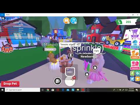 Being Annoying In Adopt Me! (Cringe) - YouTube