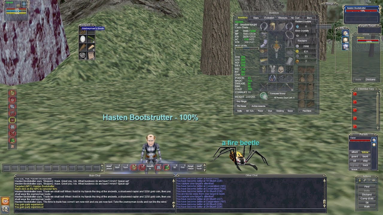 EverQuest: Finding Hasten Bootstrutter and the Quest for Journeyman's ...