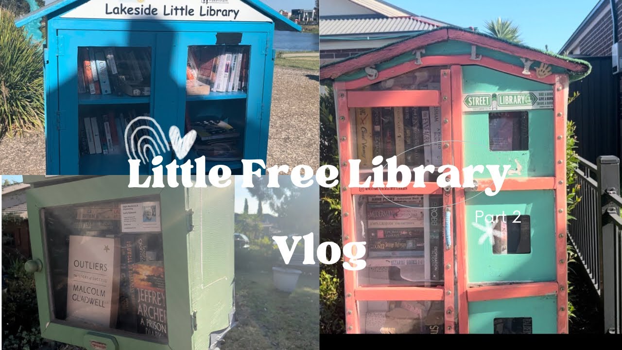 Little Free Library Vlog Part 2 - YouTube
