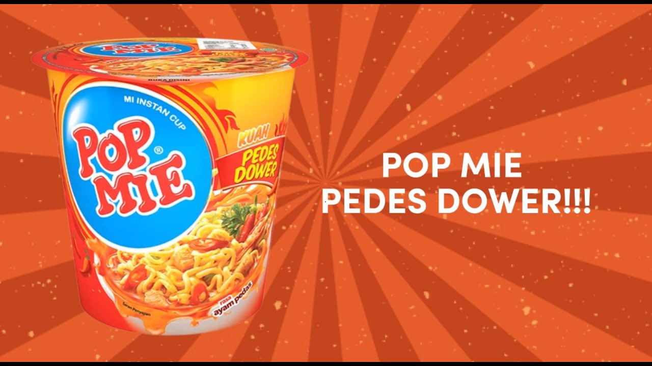 Tugas Iklan Produk Pop Mie Pedes Dower - YouTube
