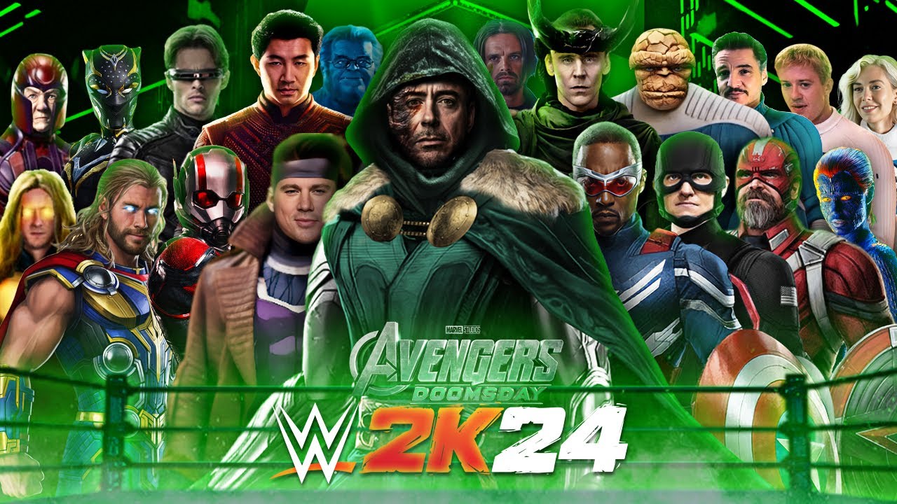 Marvel Avengers: Doomsday Royal Rumble Match - WWE 2K24 - YouTube