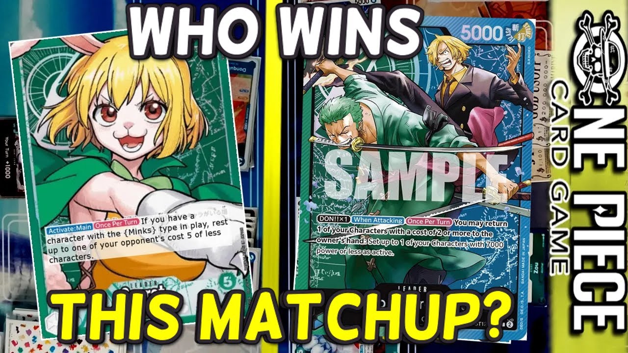 Is OP08 Here To Stay? | Carrot OP08 Vs Zoro & Sanji ST12 | One Piece ...