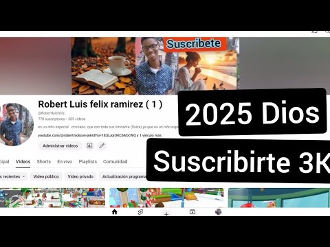 NUESTRO ÚLTIMO VIDEO(Robert Luis felix 2025 Español) - YouTube