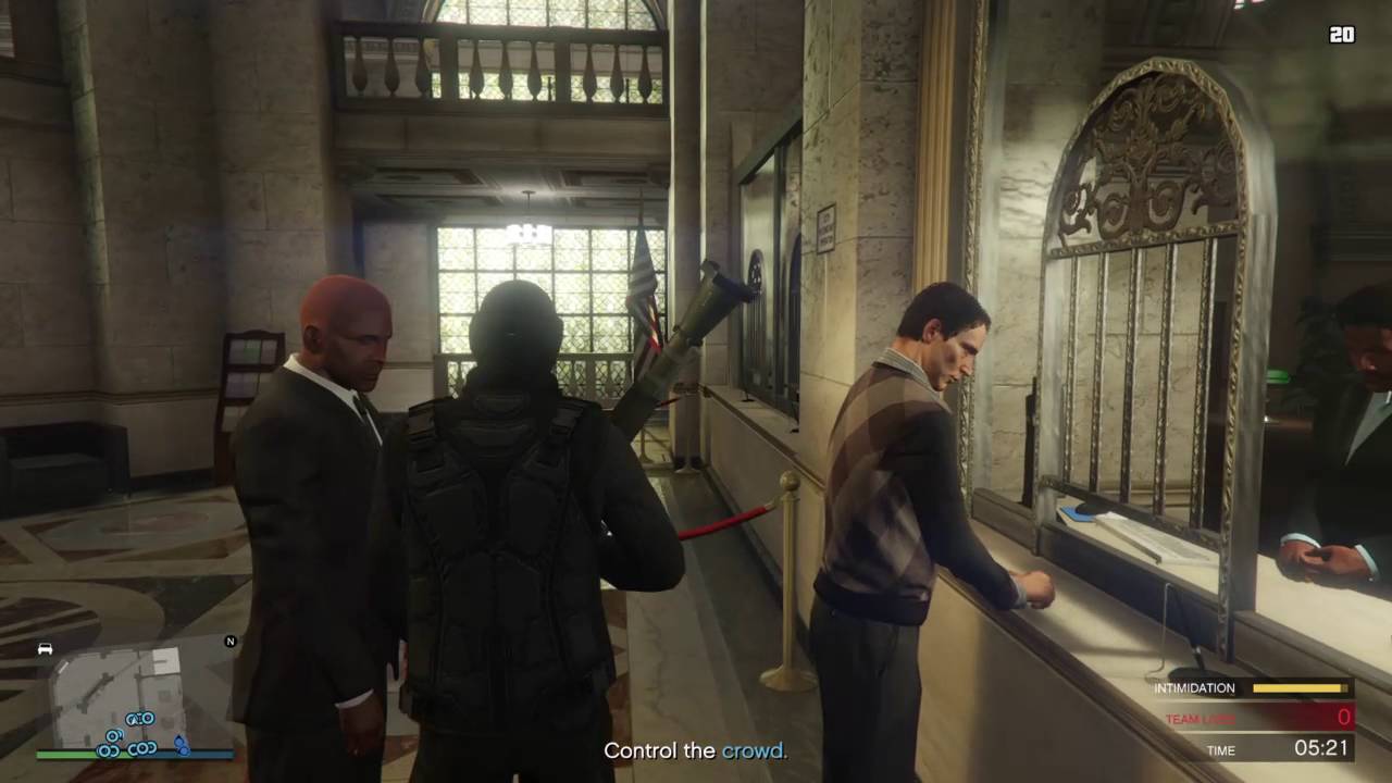GTA online: NPC hostages standing glitch - YouTube