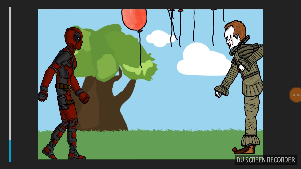 Dc2 Deadpool Vs Pennywise Deadpool sen naptinn - YouTube