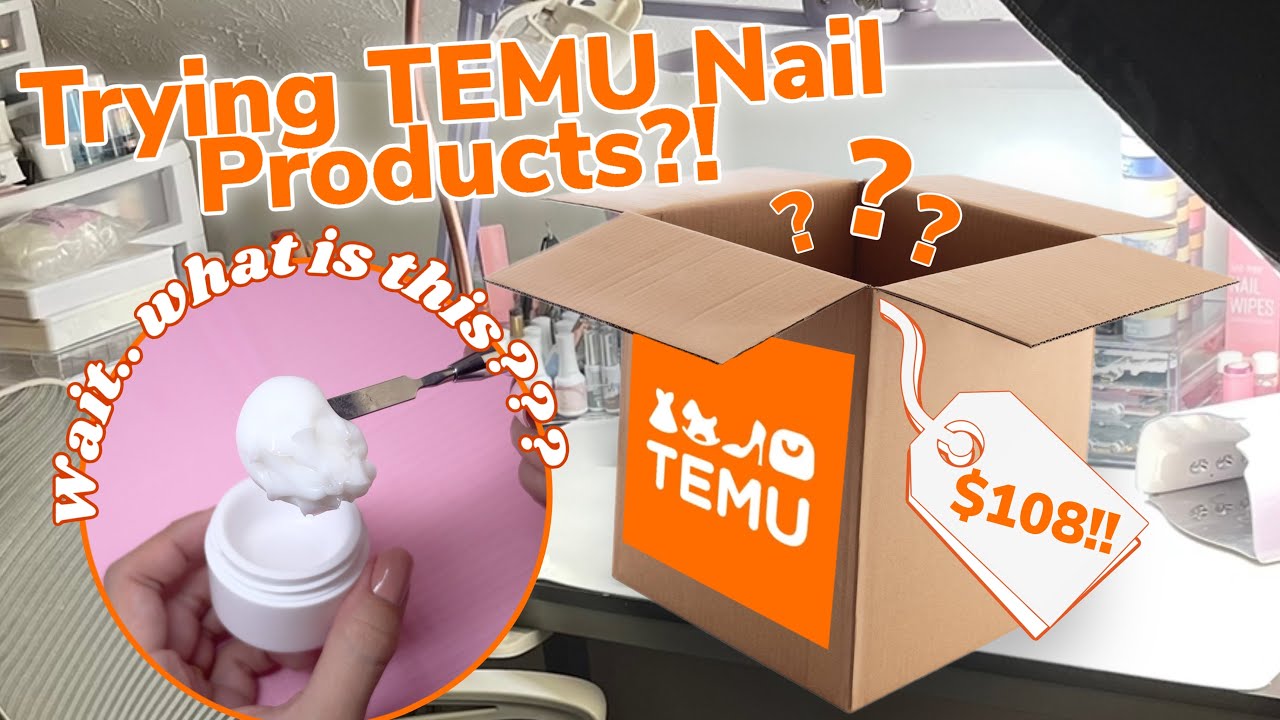 TEMU NAIL HAUL: Is it worth it? I was SHOCKED 😱 For Only $108!! Quality ...