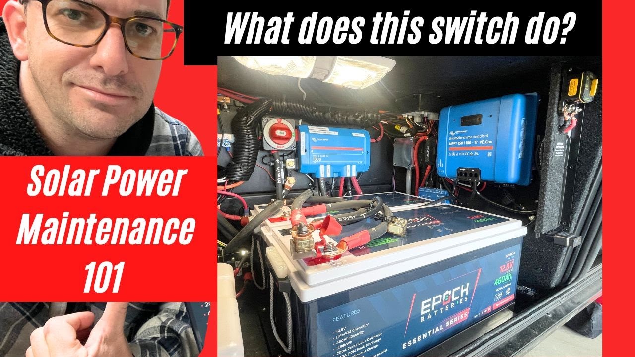 Custom High Power Solar Power System Maintenance Walk Thru 101 on ...