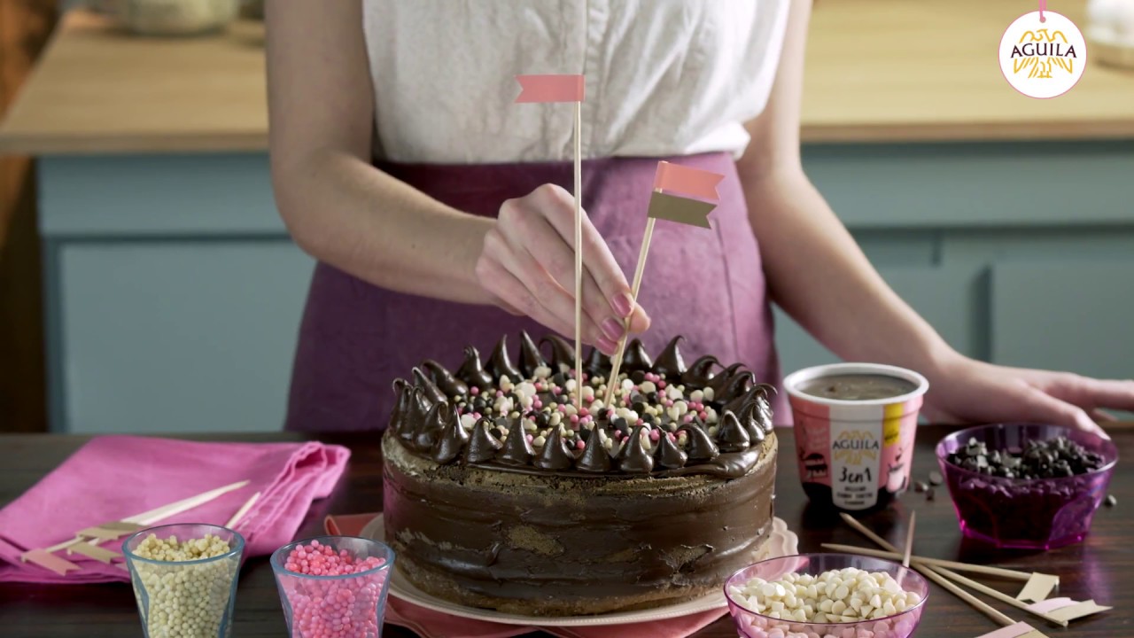 Aguila 3 en 1 - Baño 🍩 | Recetas Chocolate Aguila - YouTube