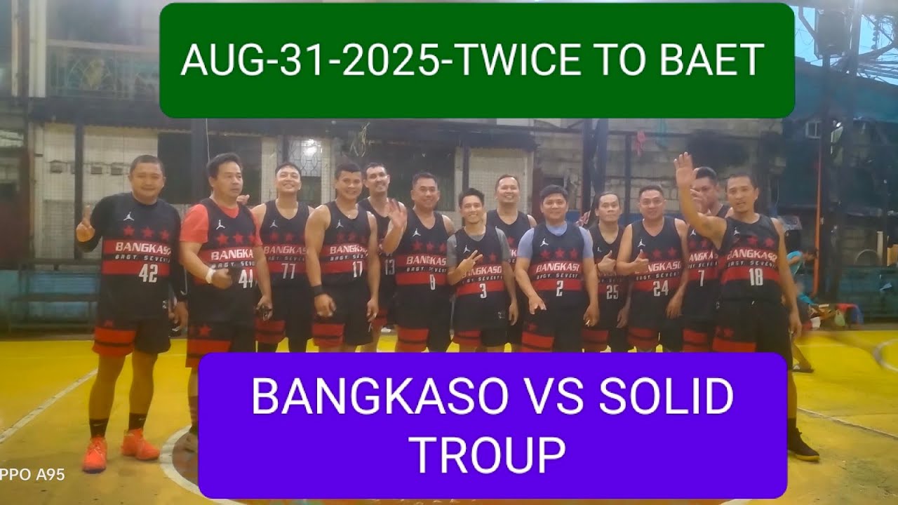 CARMEL L FERENAL is live! TWICE TO BAET BANGKASO VS SOLID TROUP # ...