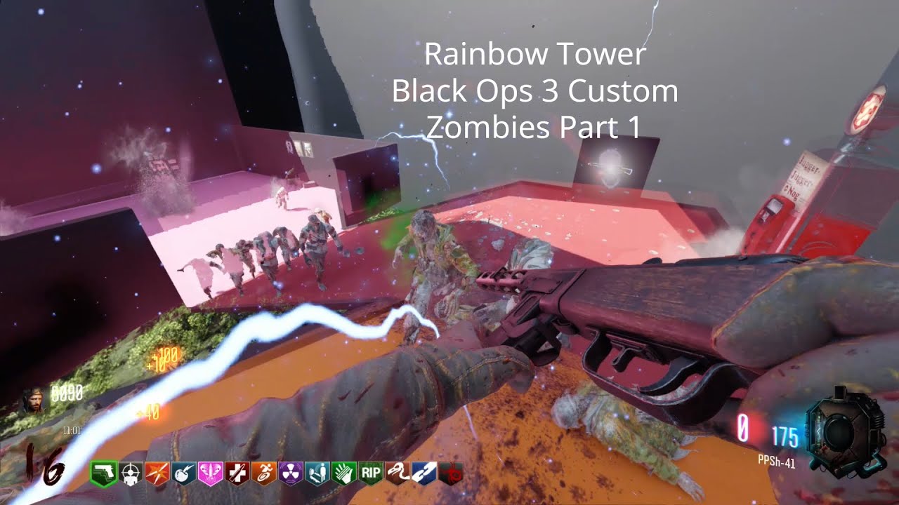Rainbow Tower - Black Ops 3 Custom Zombies Part 1 - YouTube