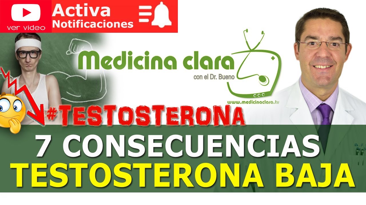 🔴 TESTOSTERONA BAJA y CONSECUENCIAS. Suplementos testosterona ...