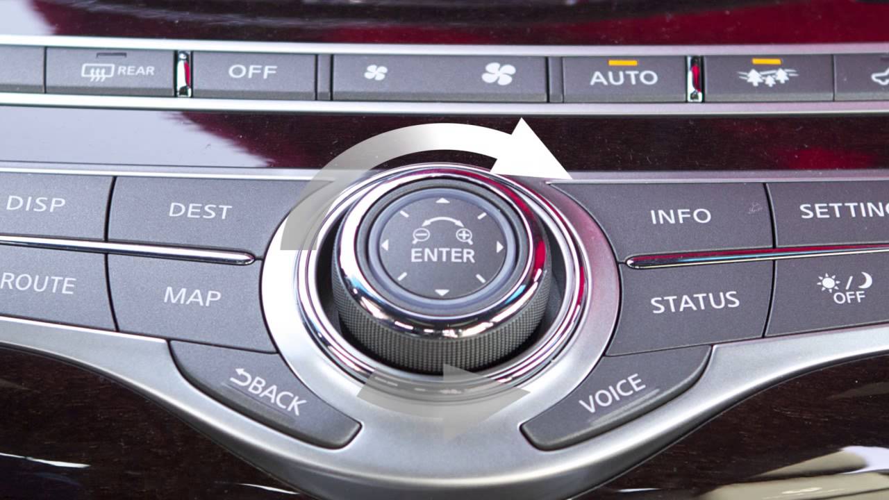 2016 Infiniti Q70 - Navigation System Overview (if so equipped) - YouTube