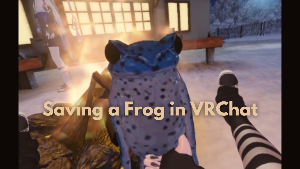 I Saved a Frog in VRChat... - YouTube