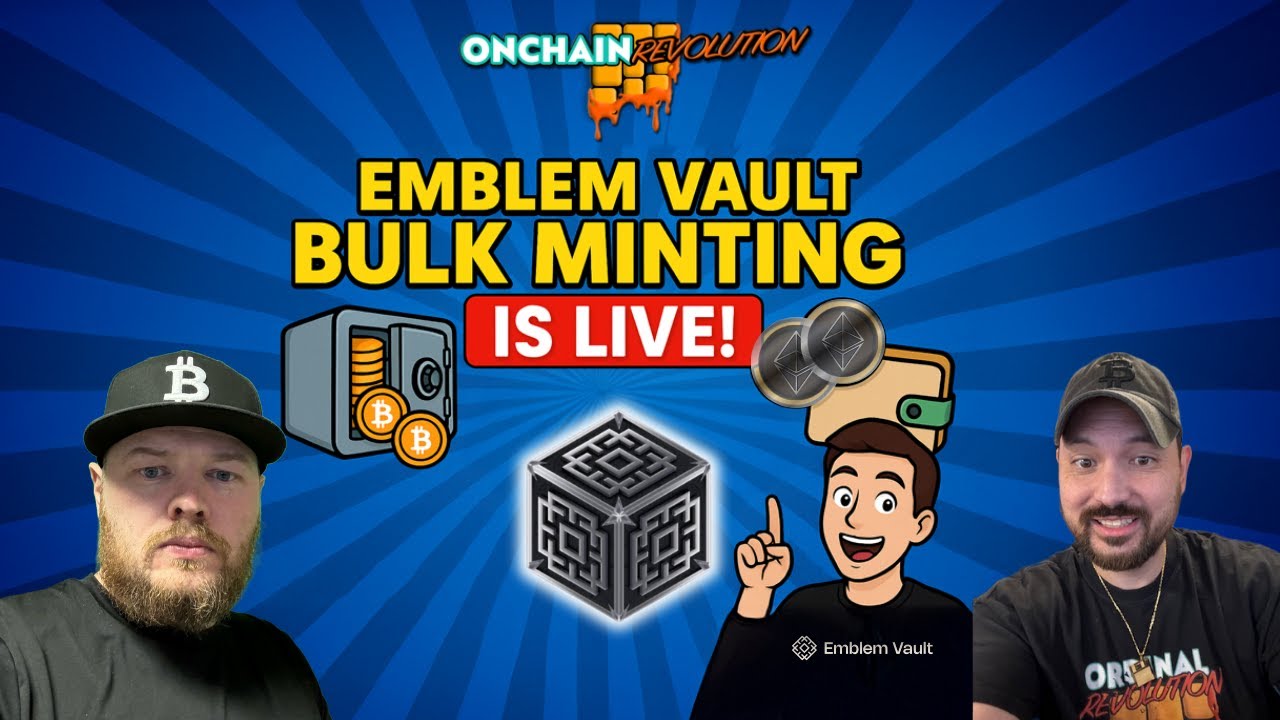 Master Bulk Minting on Emblem Vault (Fast & Easy Guide) - YouTube