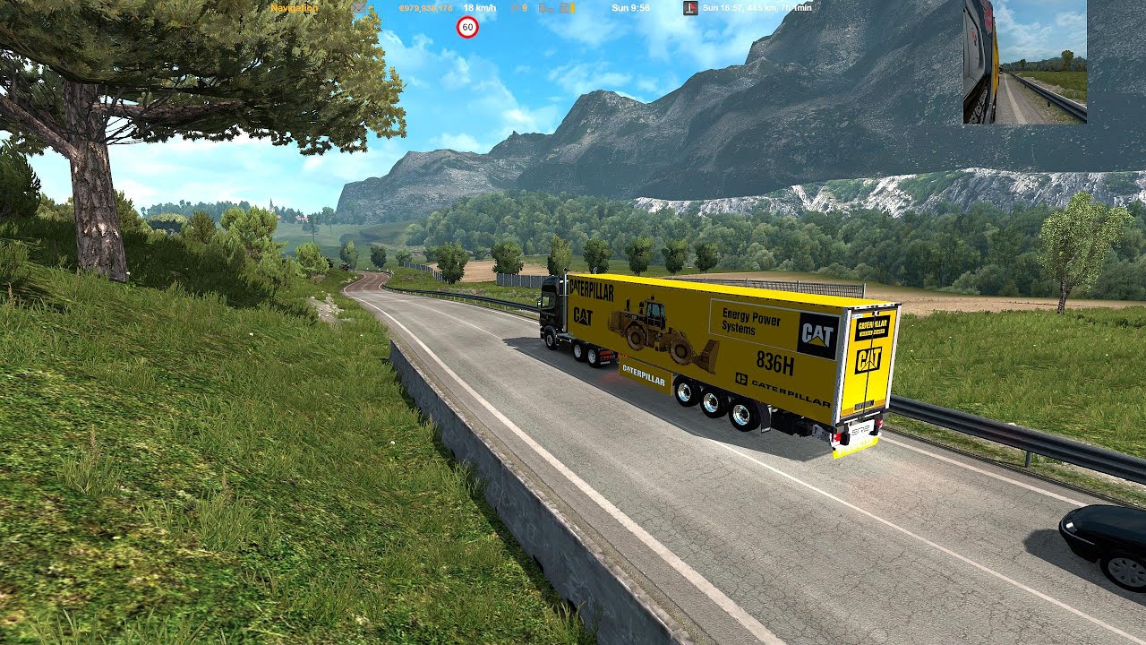 ETS2 1.38 PM2.5 + RoEx2.7 Base Map combo | Torino (I) - Crossing the ...