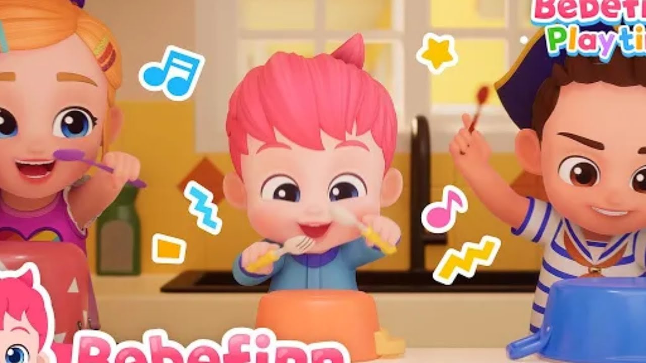 🥁 Become a Drummer! Boom Di Boom | Fun with Instruments | Bebefinn ...