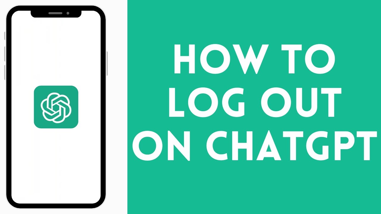 How to Logout on ChatGPT 2024 | Sign Out on ChatGPT - YouTube