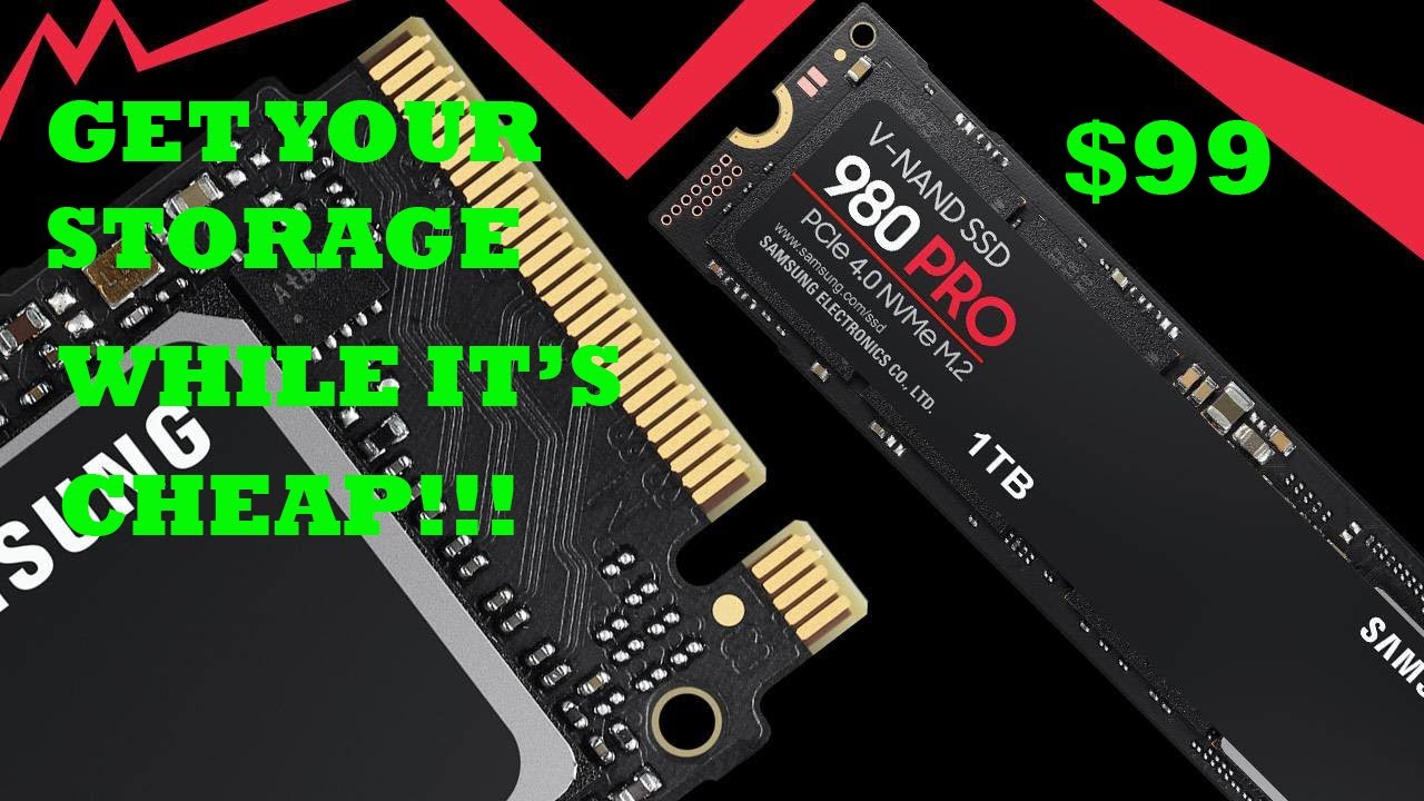 BUY YOUR SSD'S WHILE THEY ARE CHEAP... HERE'S SOME GOOD OPTIONS ...
