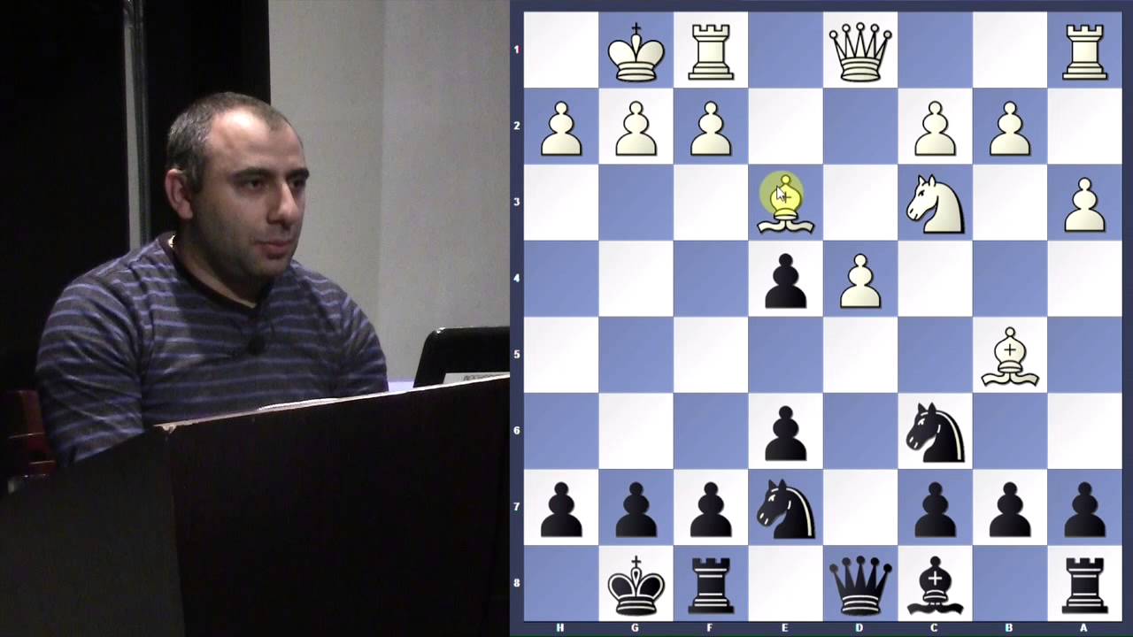 French, Winawer variation Middlegame - GM Varuzhan Akobian - YouTube