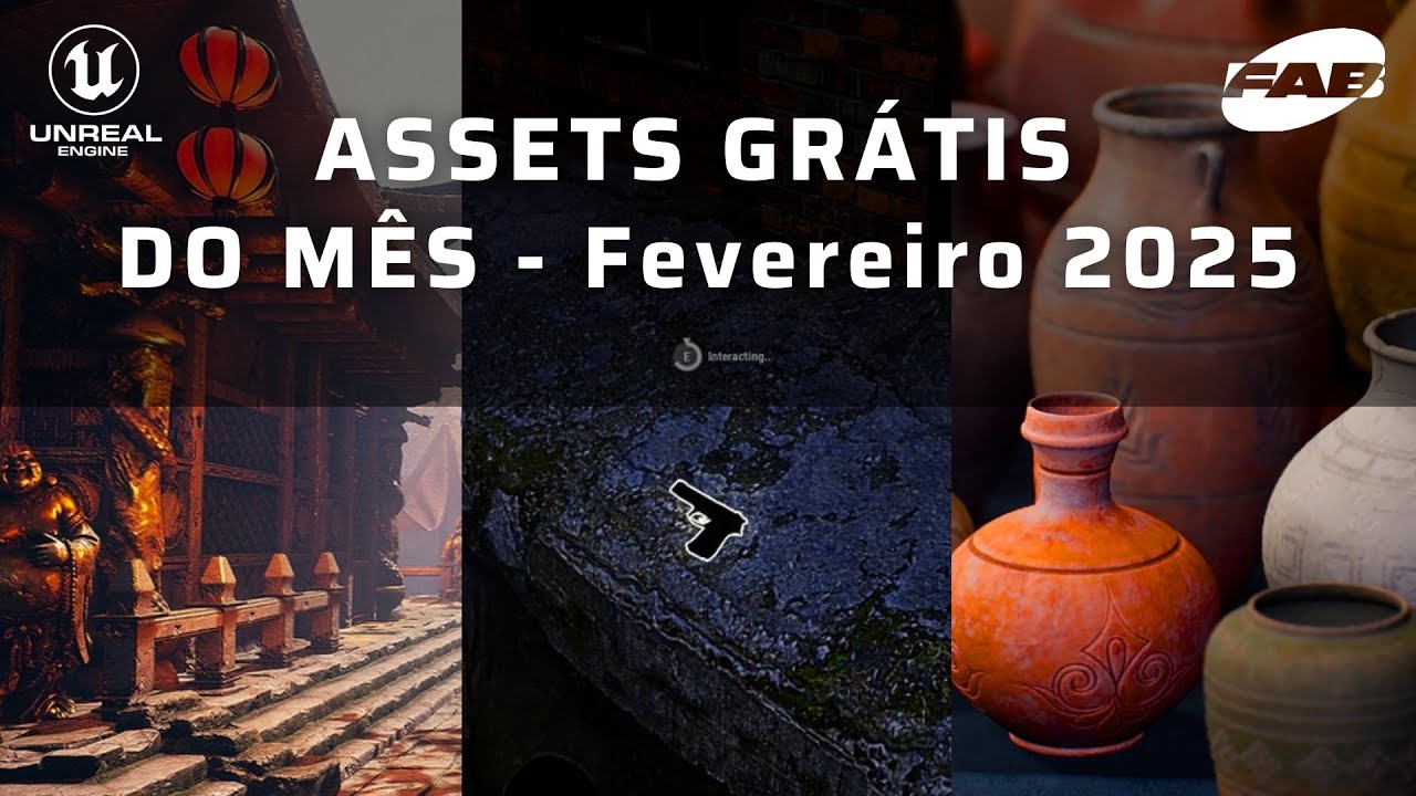 Assets GRÁTIS do Mês - FAB ( R$ 1,405.70 ) - Fevereiro 2025 1/2 - YouTube