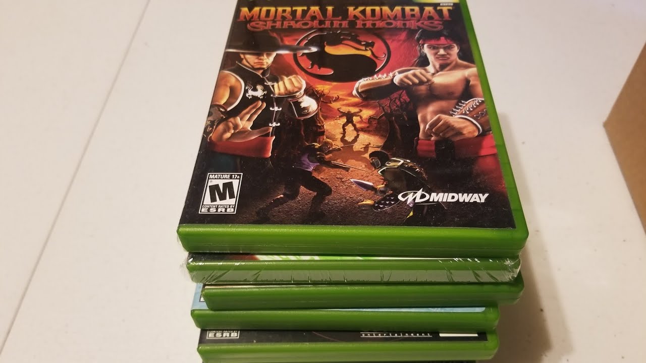 Original Xbox Collection | 200$ For 8 Games?? - YouTube