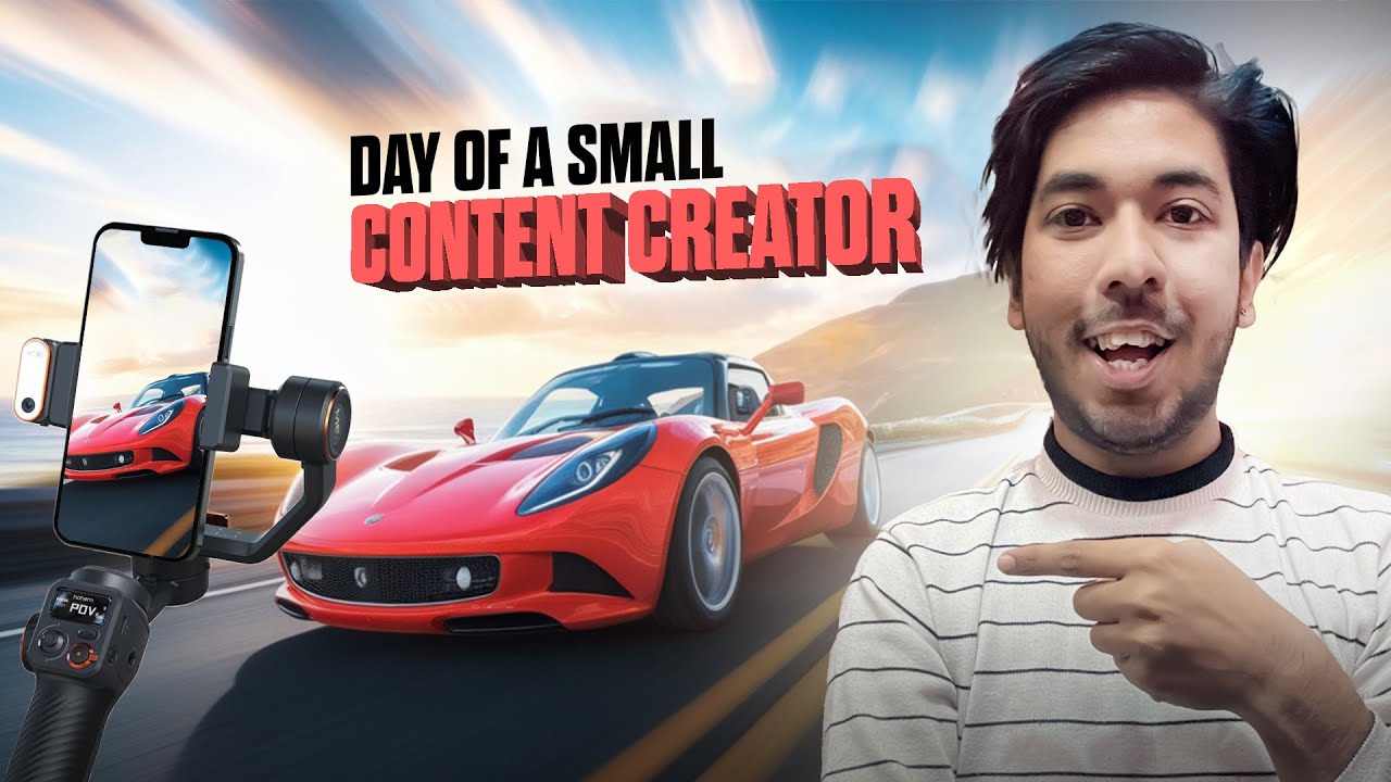 Day of a small content creator - YouTube