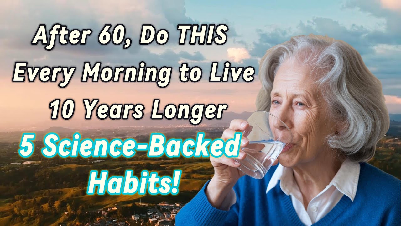 After 60, Do THIS Every Morning to Live 10 Years Longer – 5 Science ...