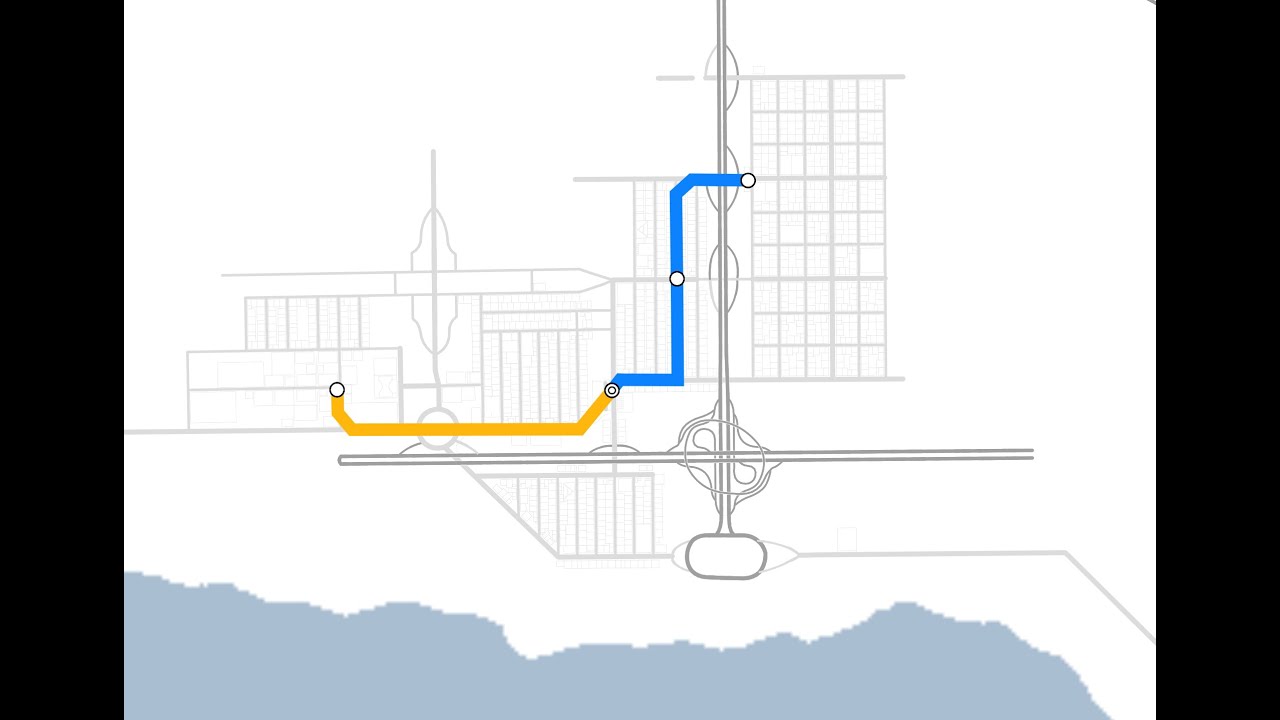 How to make a metro/transit map in Cities Skylines - YouTube