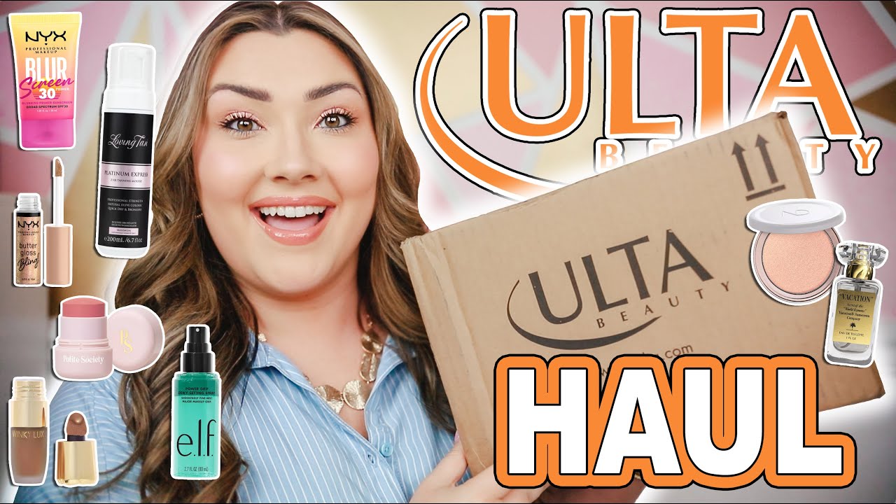 HUGE ULTA HAUL | makeup, haircare, sunscreen + MORE #ultahaul - YouTube
