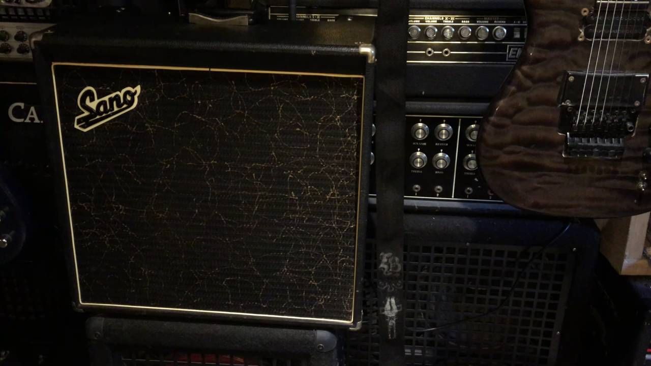 Sano 16WR Vintage tube amplifier combo Serviced and Ready - YouTube