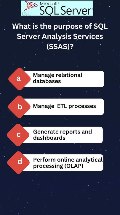SQL Server Analysis Services (SSAS) #learnsql #sqlserver #sqlquiz - YouTube