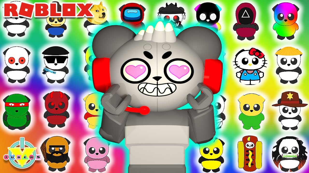 Roblox FIND A PANDA with Robo Combo - YouTube
