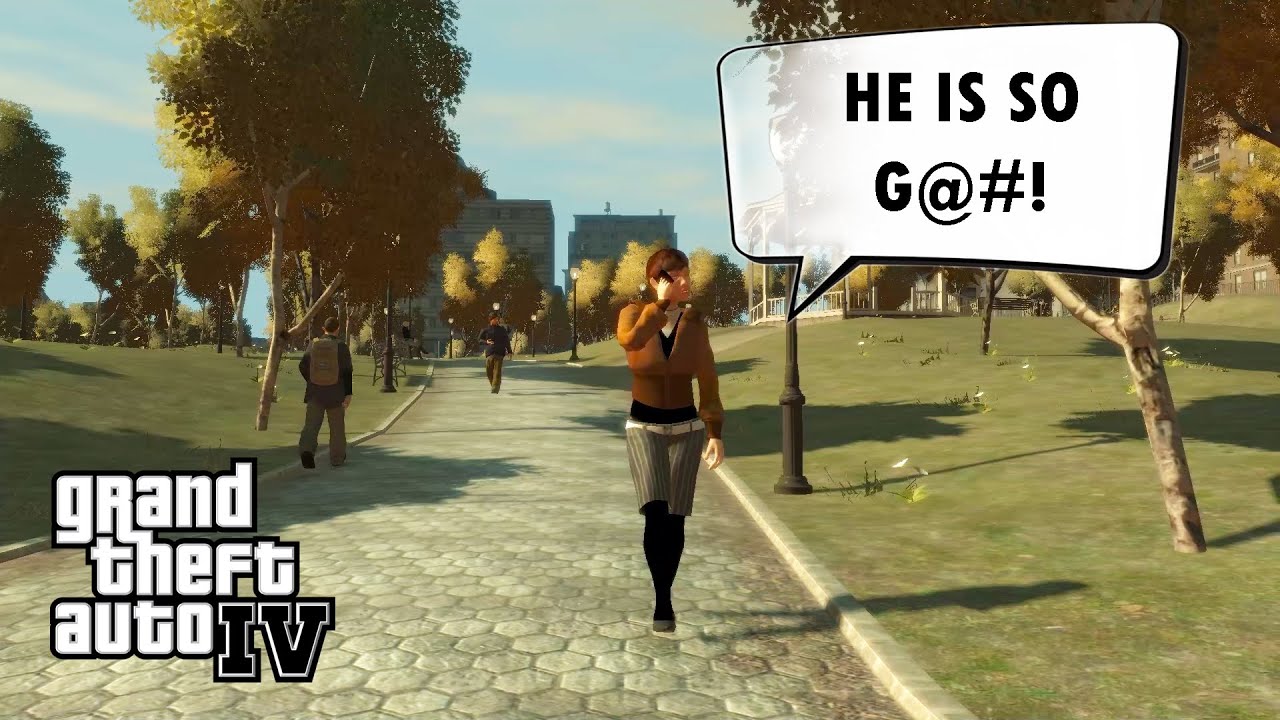 NPC Phone Calls - Shop Lady | GTA IV - YouTube