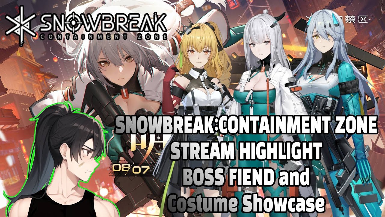 Snowbreak:Containment Zone Stream Highlight Boss Fiend and Costume ...