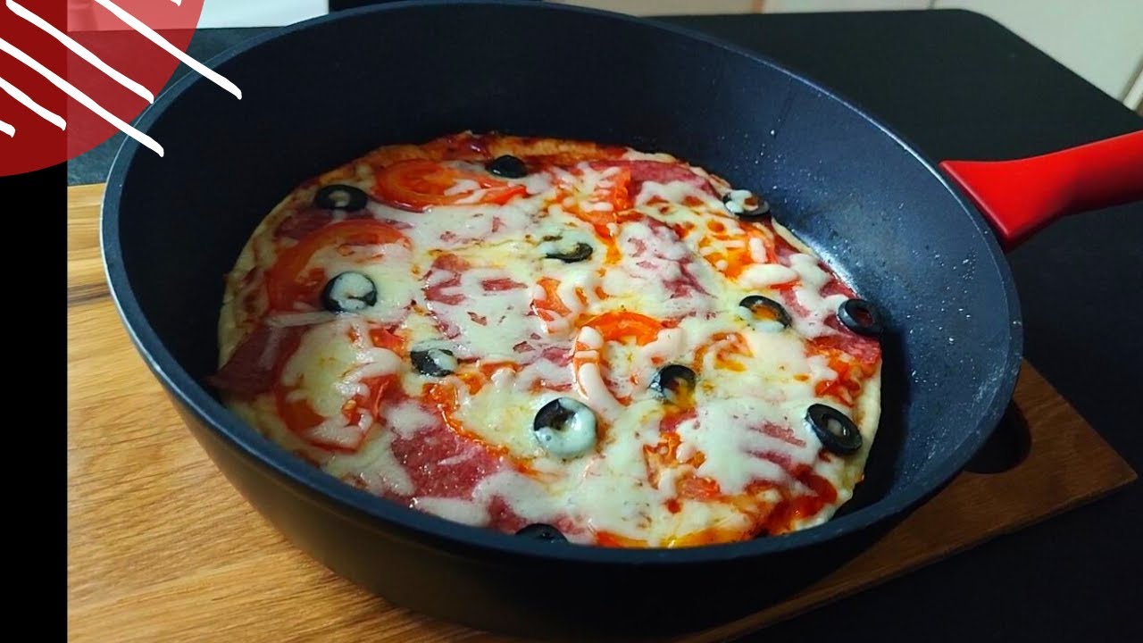 Very juicy, crispy pan pizza that you can't tear yourself away from ...