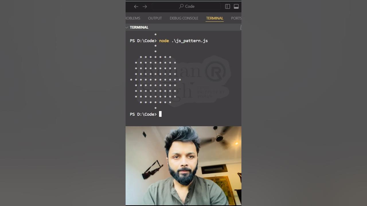 Javacript Rose Pattern | Javacript Tutorial #shorts #javascript #codingshorts #coderohan #coding ...