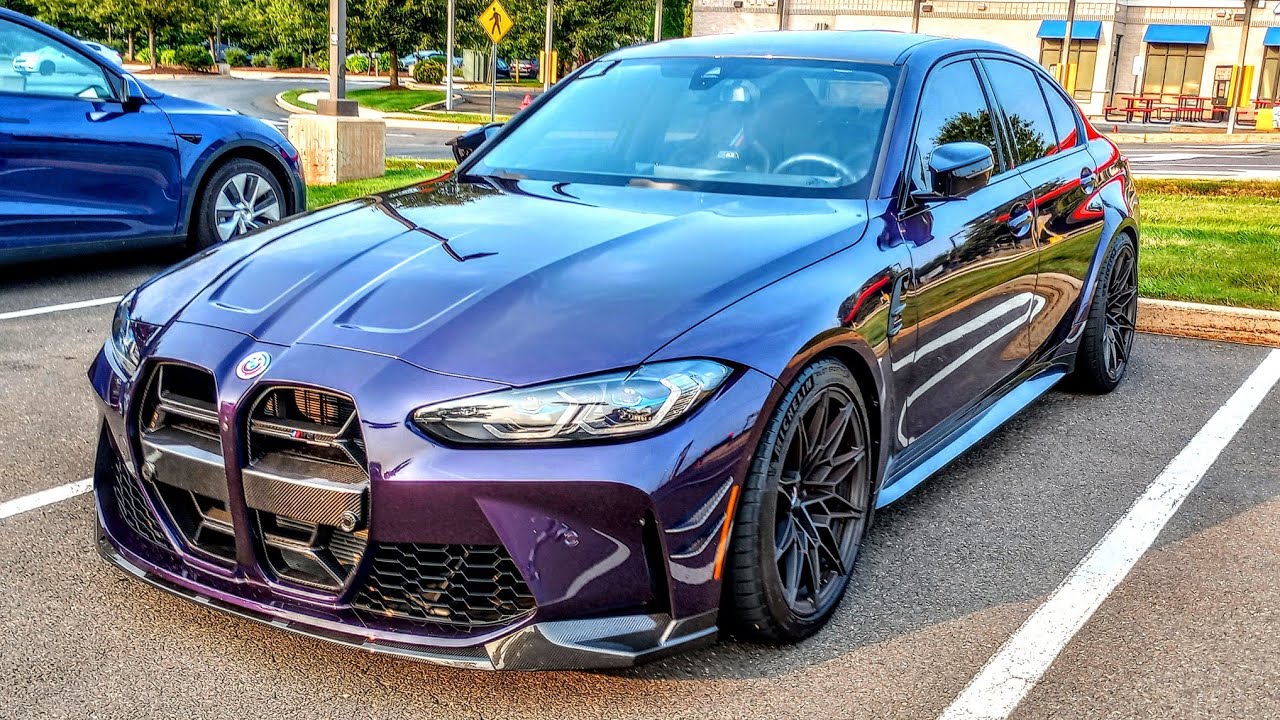 2022 BMW M3 Competition Eng 3.0L 6, Cylinder 503HP Ext Techno Violet ...