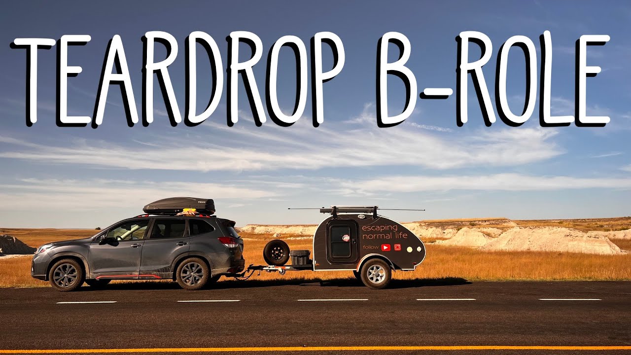 Teardrop Trailer B-Role (Travel Vlog around the Country) - YouTube