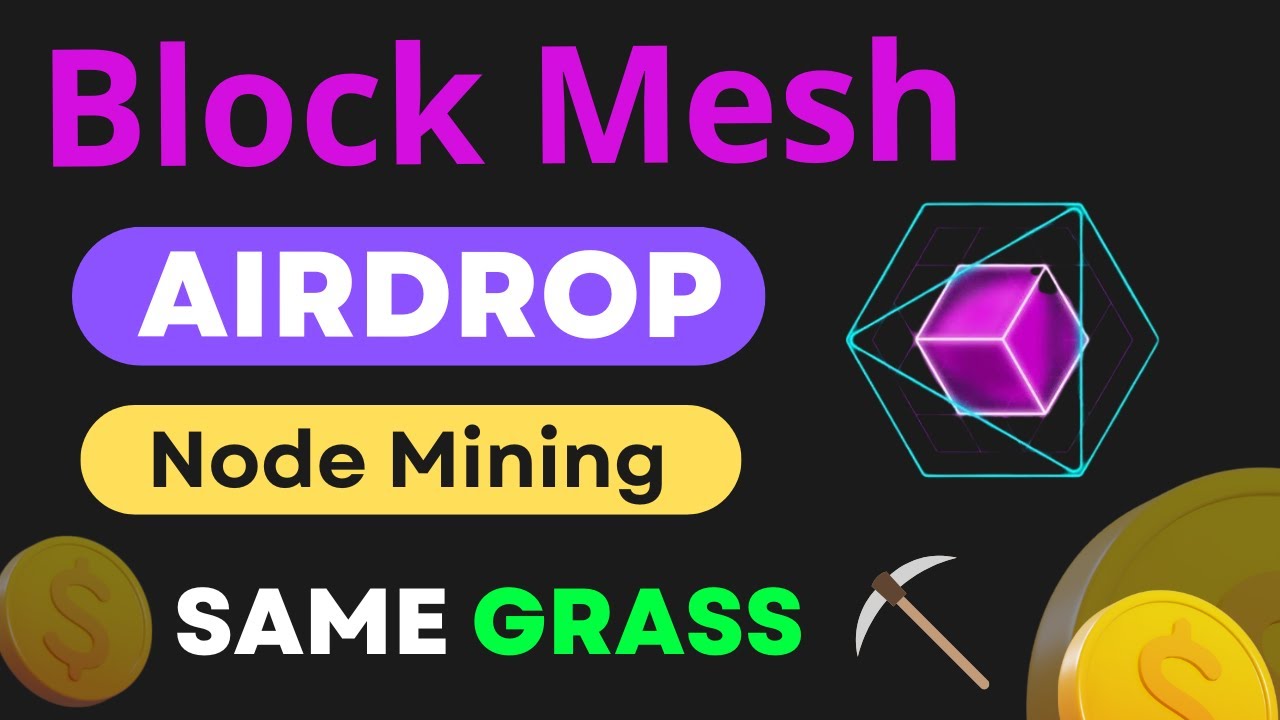 BlockMesh Node Mining Airdrop। Same like Grass । Instantly Payment Node ...