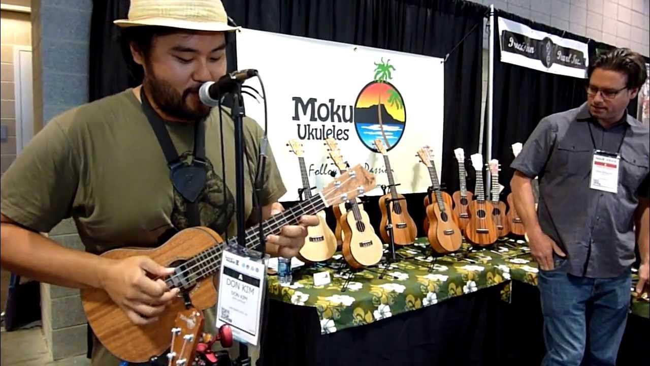 Ukulele Artist Don Kim performs at Moku Ukulele's Booth at Summer NAMM 2013 - YouTube