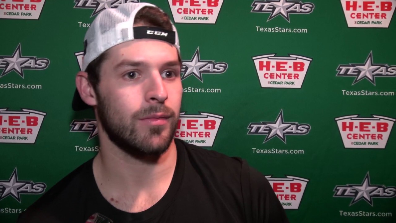 Texas Stars Postgame: Caleb Herbert, 1/7/2017 - YouTube