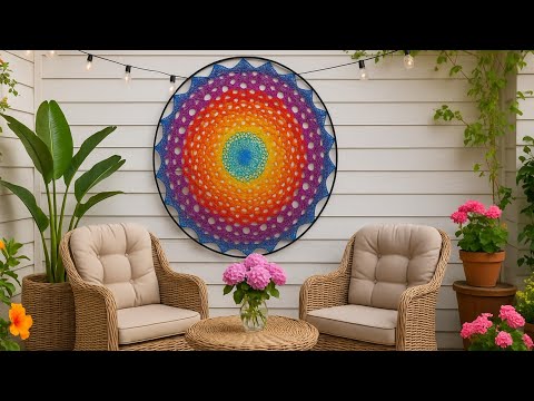 Häkelanleitung: Mandala \