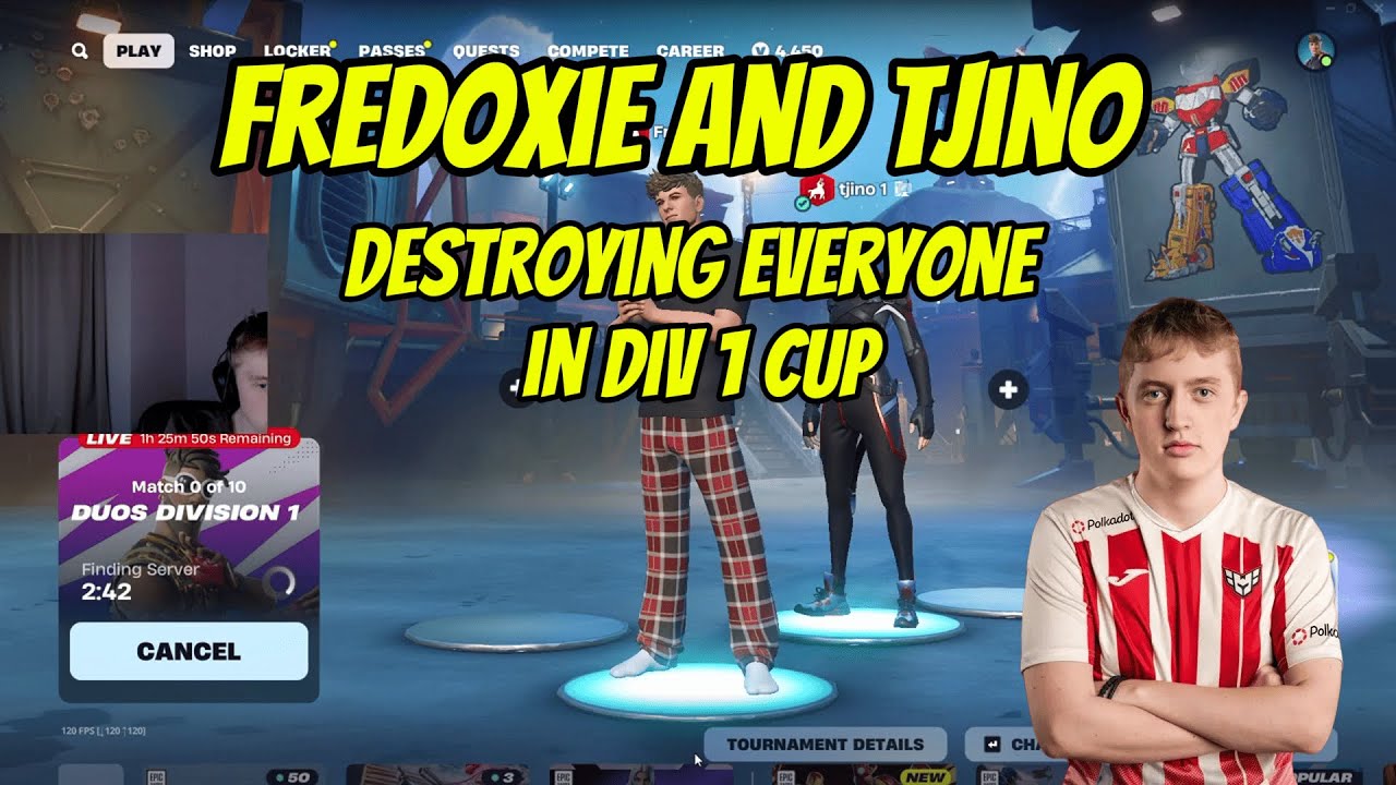 Fredoxie and Tjino shows how to kill everyone in div1 !! WINNING OPENS ...