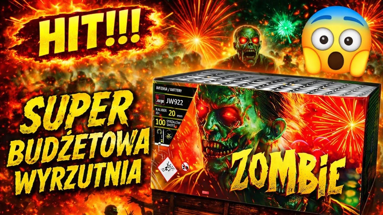 Wyrzutnia ZOMBIE Jorge JW922 - 100 strzałów, kaliber 20mm - YouTube